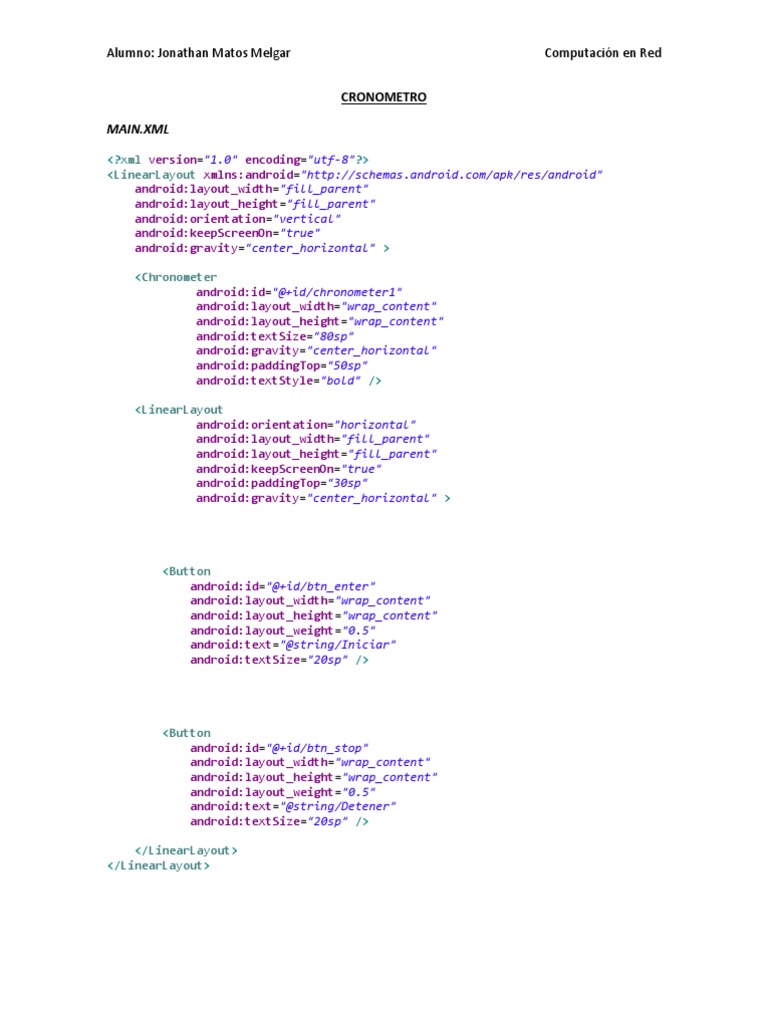 Cronometro | PDF | Text | Printing