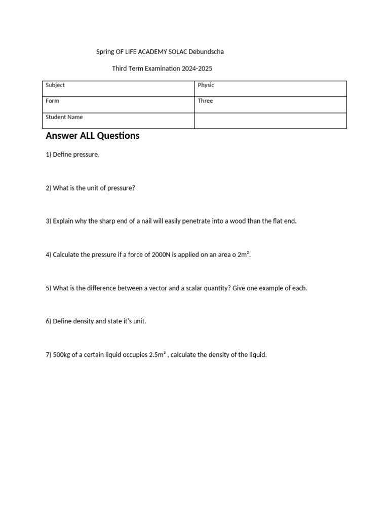 Physics f3 Wps Office 1 | PDF