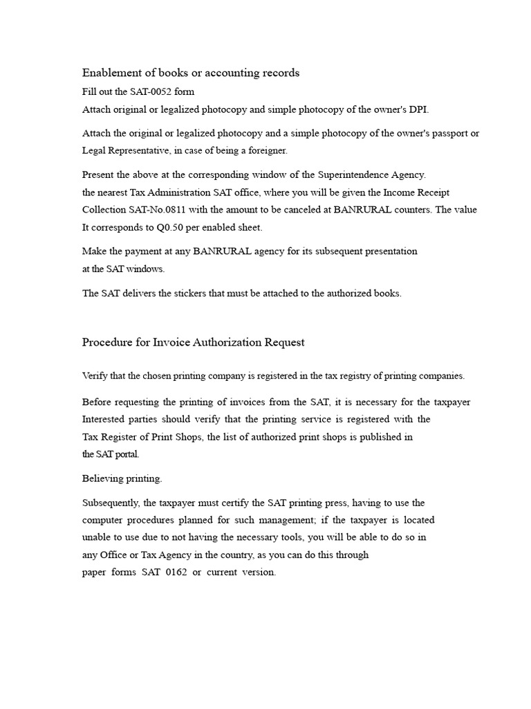 Invoice Authorization and Record Keeping Guide | PDF