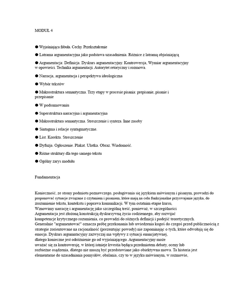 Różne Typy Tekstów I Ich Zastosowanie W Klasie | PDF