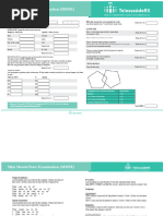 Standardized MMSE | PDF | Question | Mental Processes