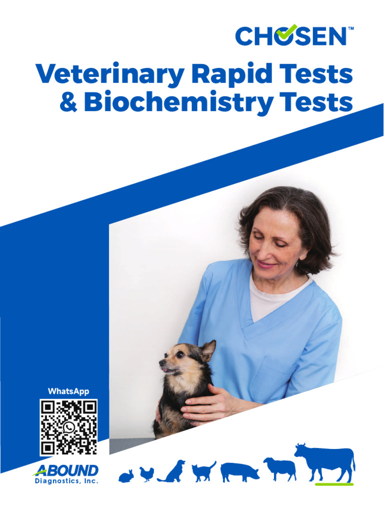CHOSEN Veterinary Rapid Tests and Biochemistry Tests 072125 ...