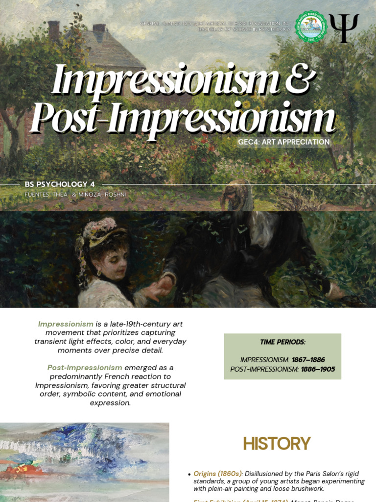 Post-Impressionism Overview: 1886-1905 | PDF | Impressionism | European Art