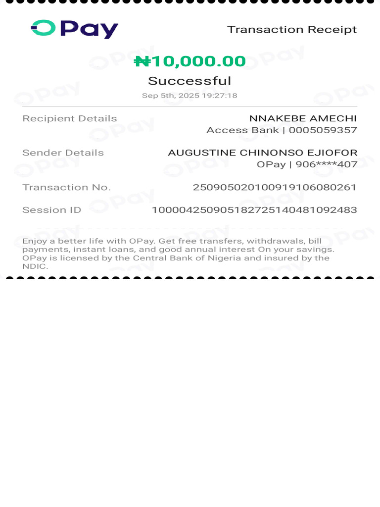 Transaction Receipt-250905020100919106080261 | PDF
