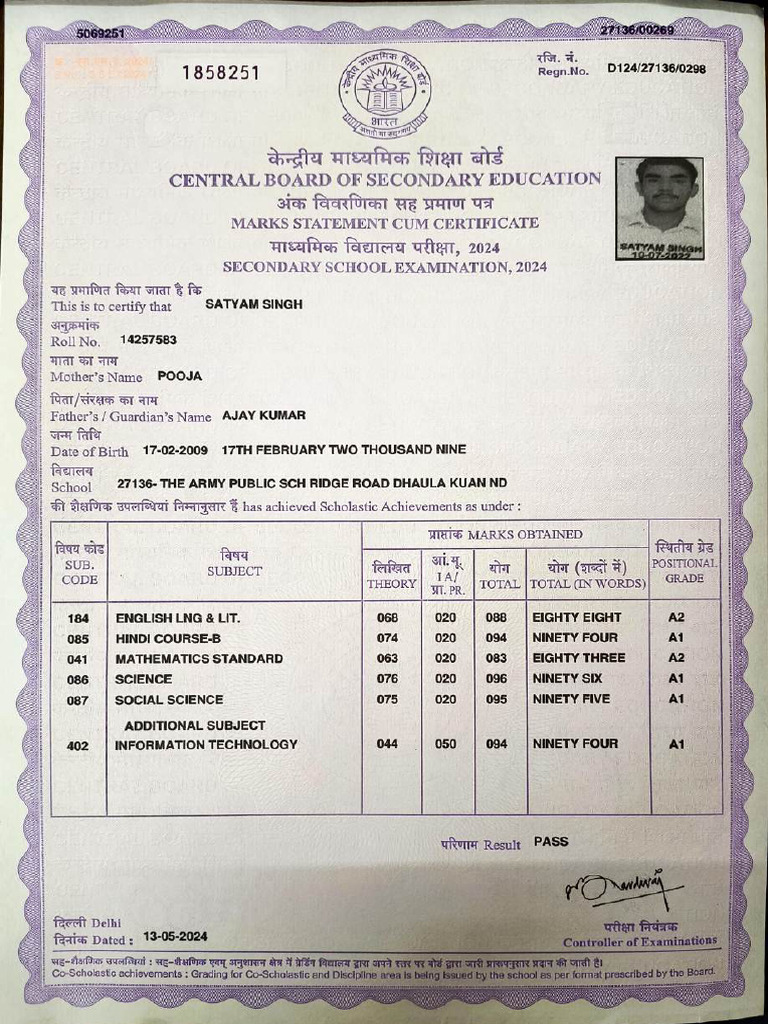 Board Certificate | PDF