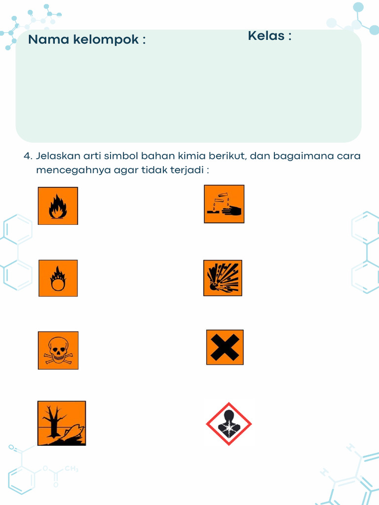 k3 Simbol Bahan Kimia | PDF