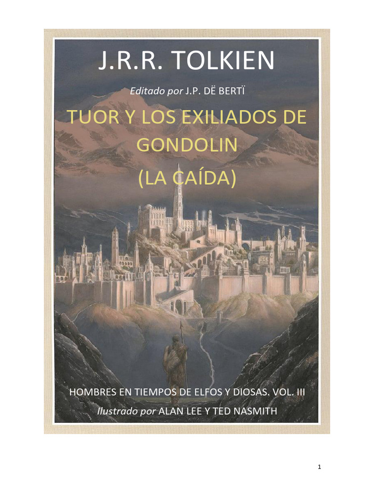 Portada 3-Tuor y Los Exiliados de Gondolin | PDF