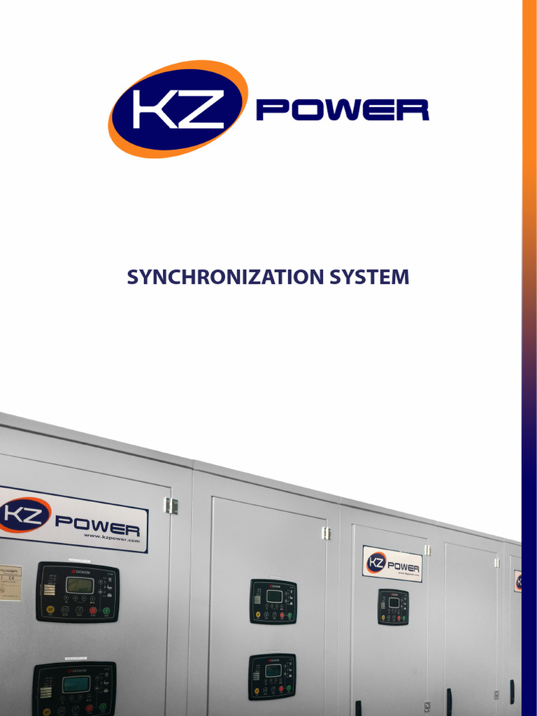 Generator Synchronization Panel | PDF | Synchronization | Electric Generator