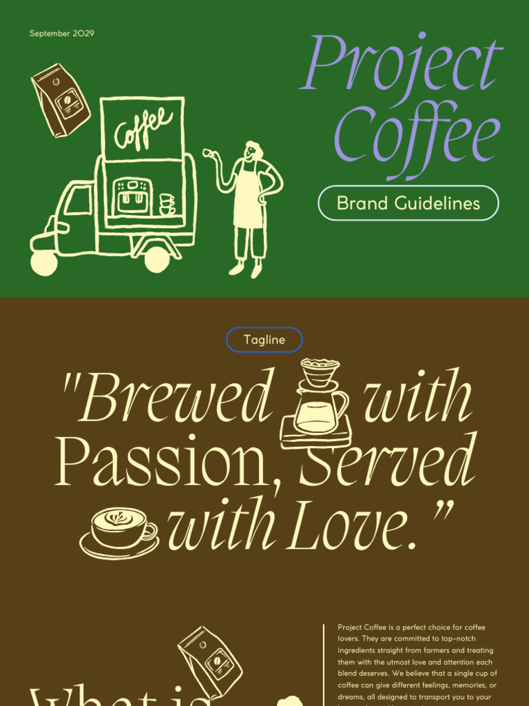 Project Coffee Brand Guidelines | PDF