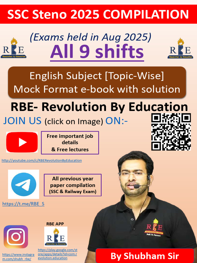SSC Steno 2025 One Word Substitution Guide | PDF | Pardon