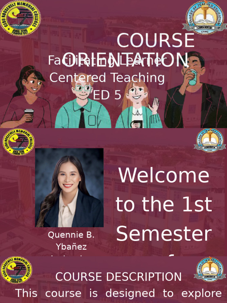 ED5 Final Course Orientation | PDF | Learning | Differentiated Instruction