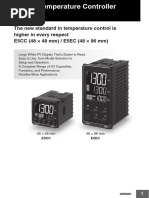 Eliwell Smp5500 Temperature Controller Manual | PDF | Computer Science | Electronics