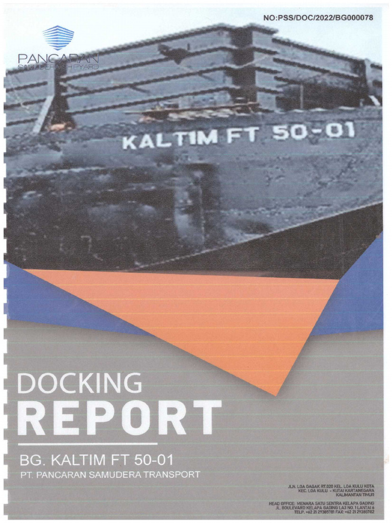 Docking Report BG KFT 5001 | PDF