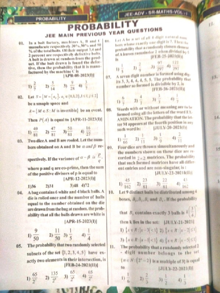 Narayan Probability | PDF