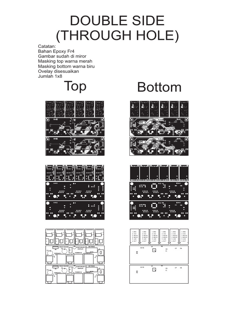 Drag Racing Display Circuit Design | PDF