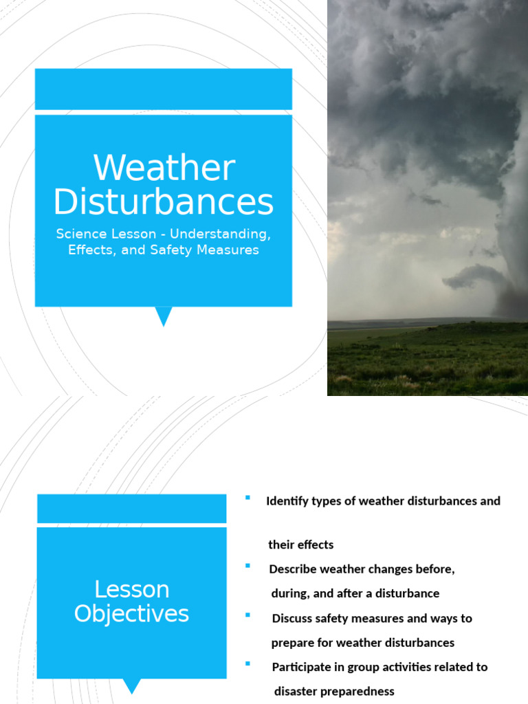 Weather Disturbances Complete Lesson | PDF | Tropical Cyclones | Cyclone