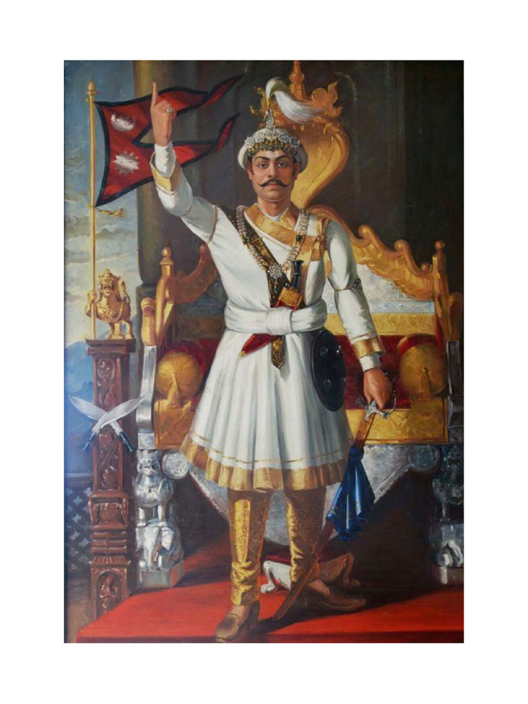 Prithvi Narayan Shah Art | PDF
