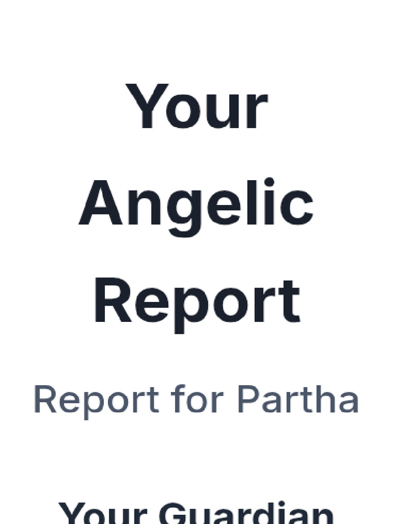 Guardian Angel Report | PDF