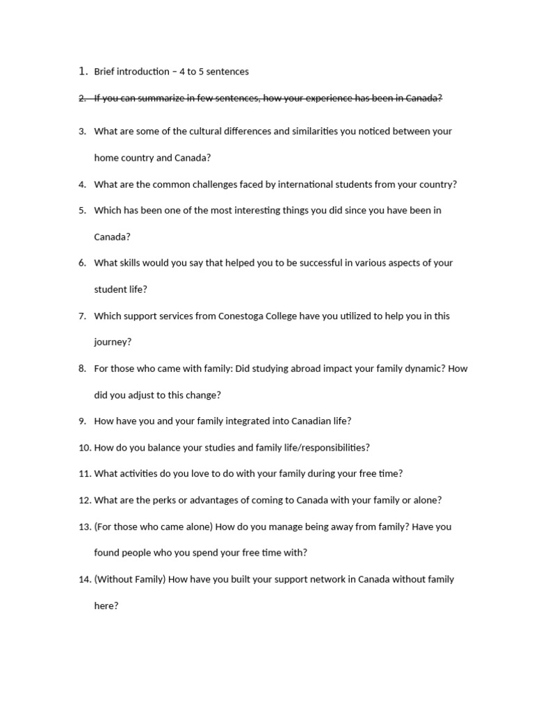 Roundtable Questions | PDF
