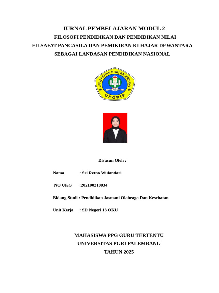 Sri Retno Wulandari - 202100218834 - Filosofo Pendidikan | PDF