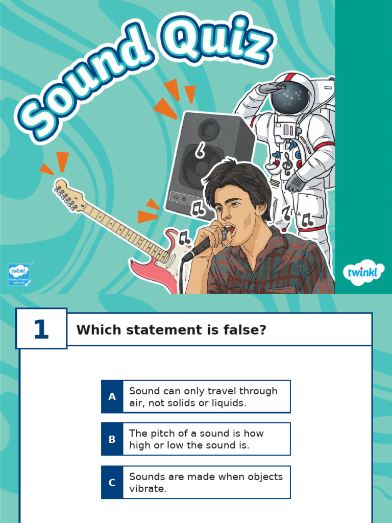 Sound Quiz: Test Your Knowledge | PDF