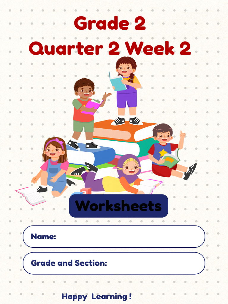 Grade2 Week 2 Worksheets | PDF