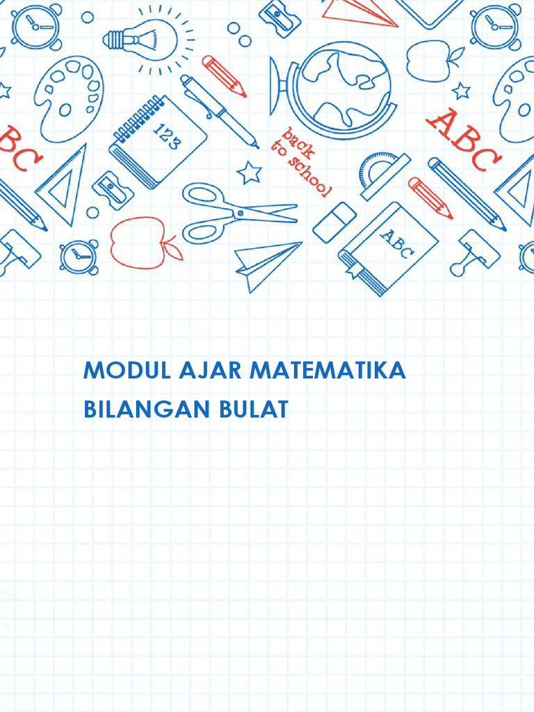 Modul Ajar Bilangan Bulat Perkalian Pemb | PDF