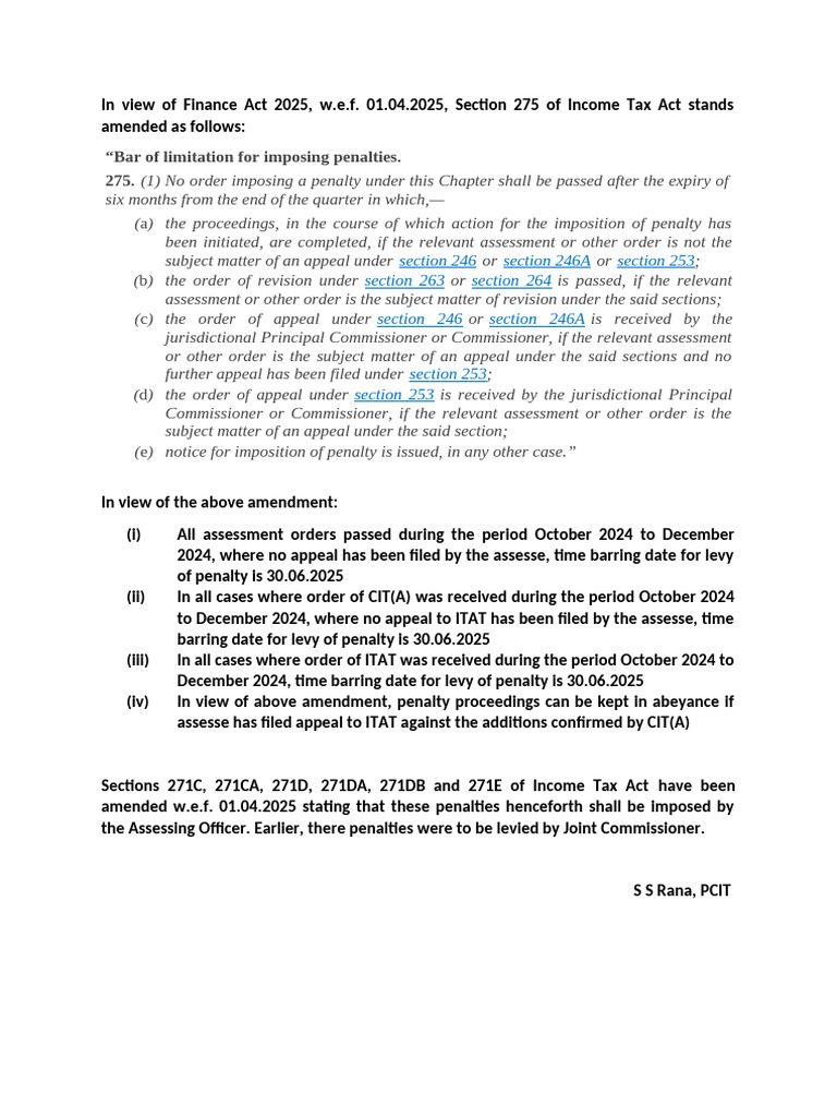 Amendment of Penalty Provisions | PDF | Taxes | Government Finances