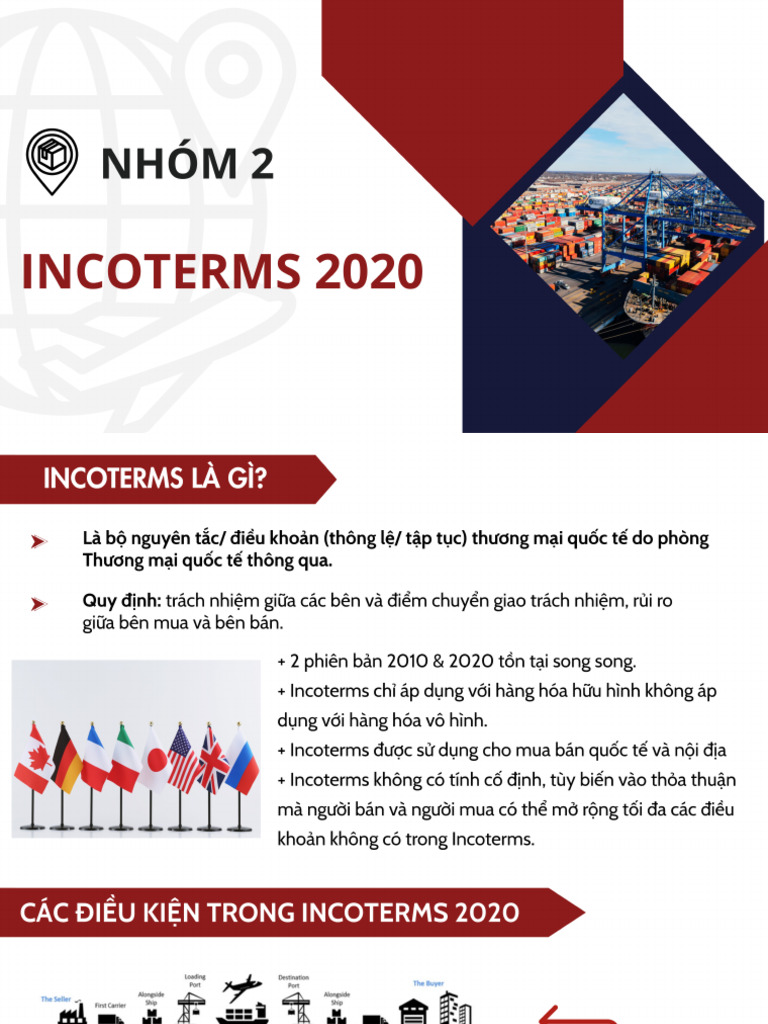 Nhóm 2 Incoterms 2020 | PDF