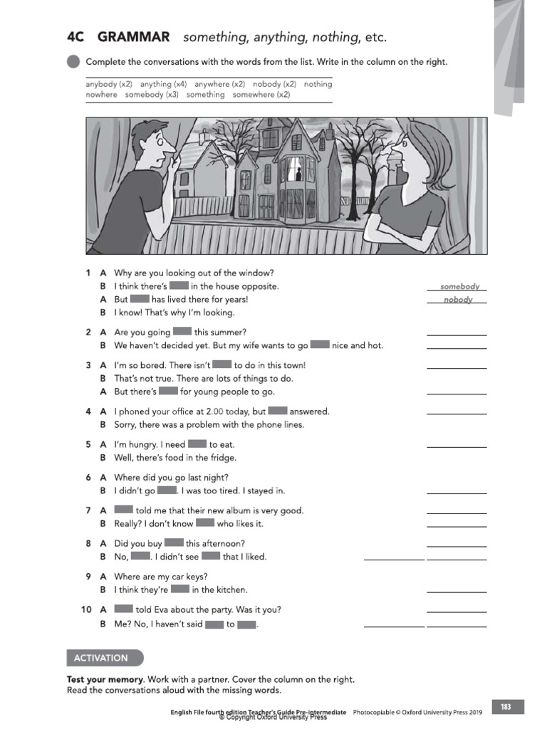 Something Anything Grammar | PDF