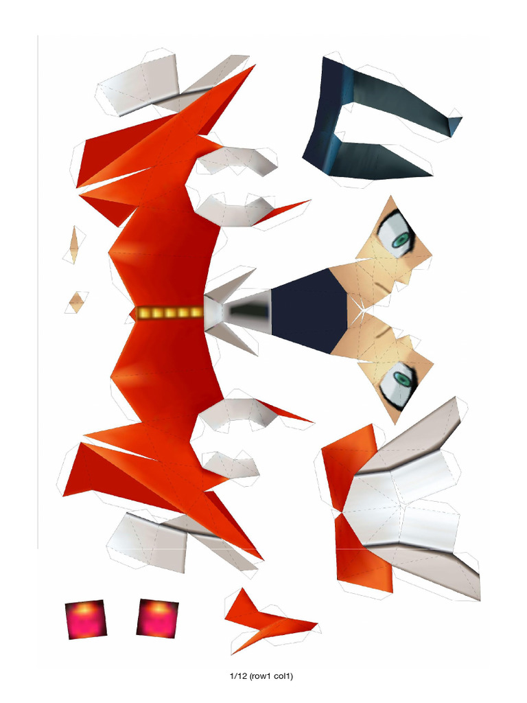 Papercraft Megaman Zero | PDF