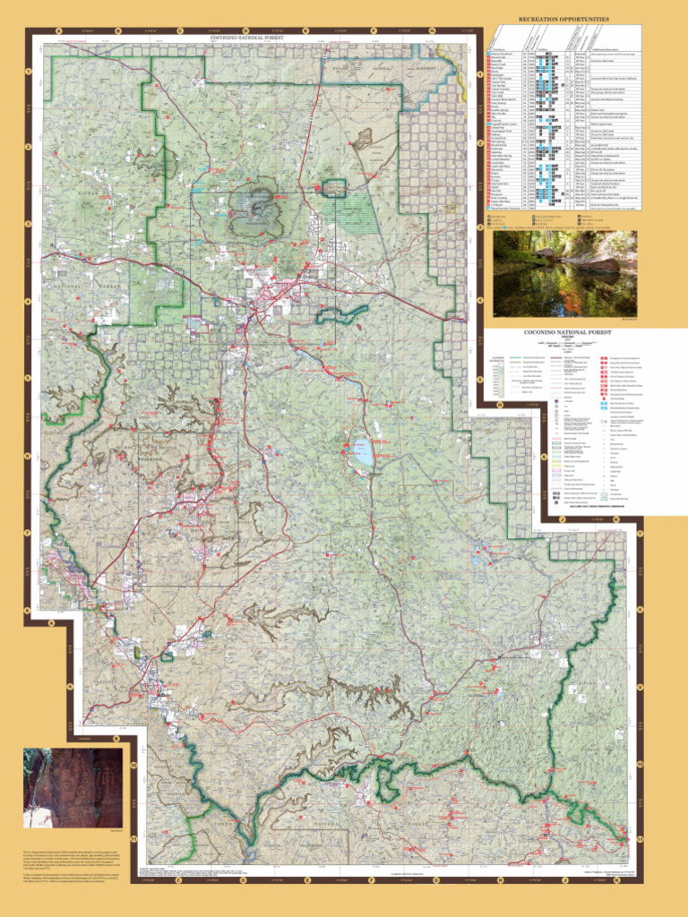 Coconino National Map | PDF