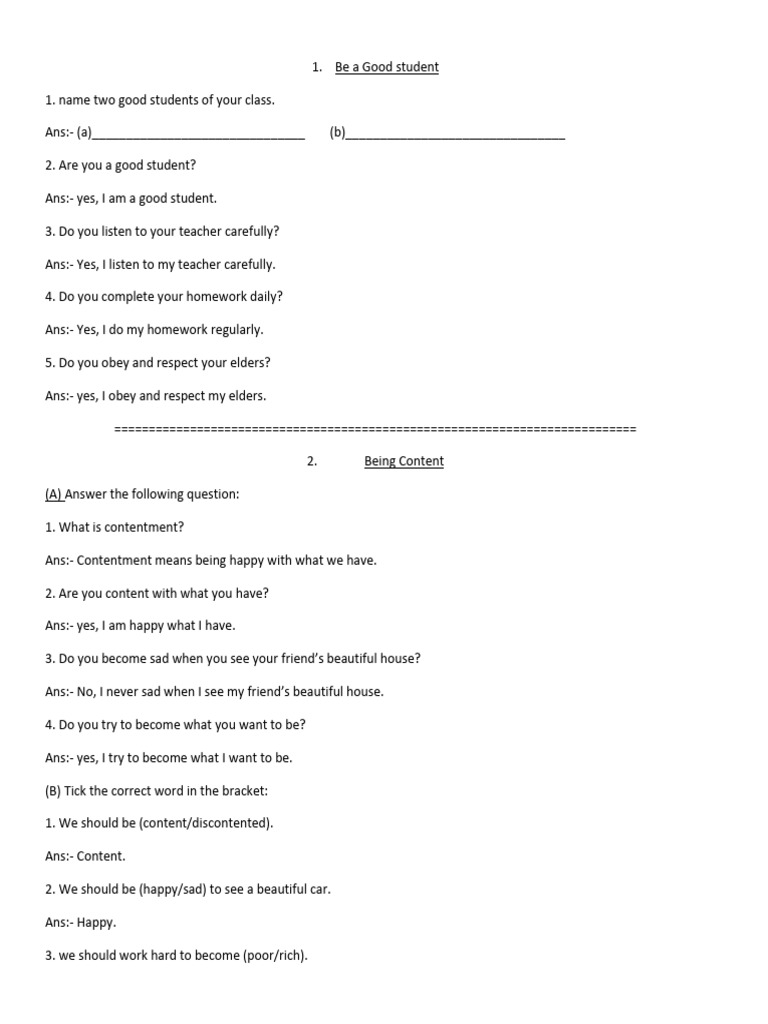 Essential Qualities of a Good Student | PDF
