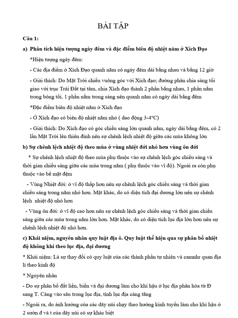 BÀI TẬP (Mk) | PDF