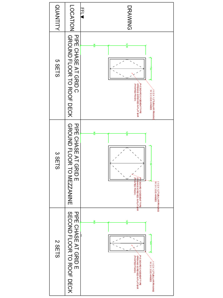 Pipe Chase Openings | PDF