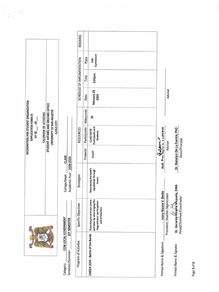 Rso Renewal Requirements PDF | PDF
