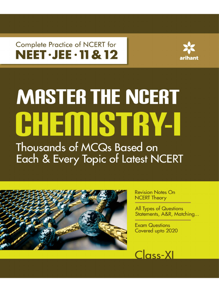 Arihant Master The NCERT Chemistry Class 11 | PDF