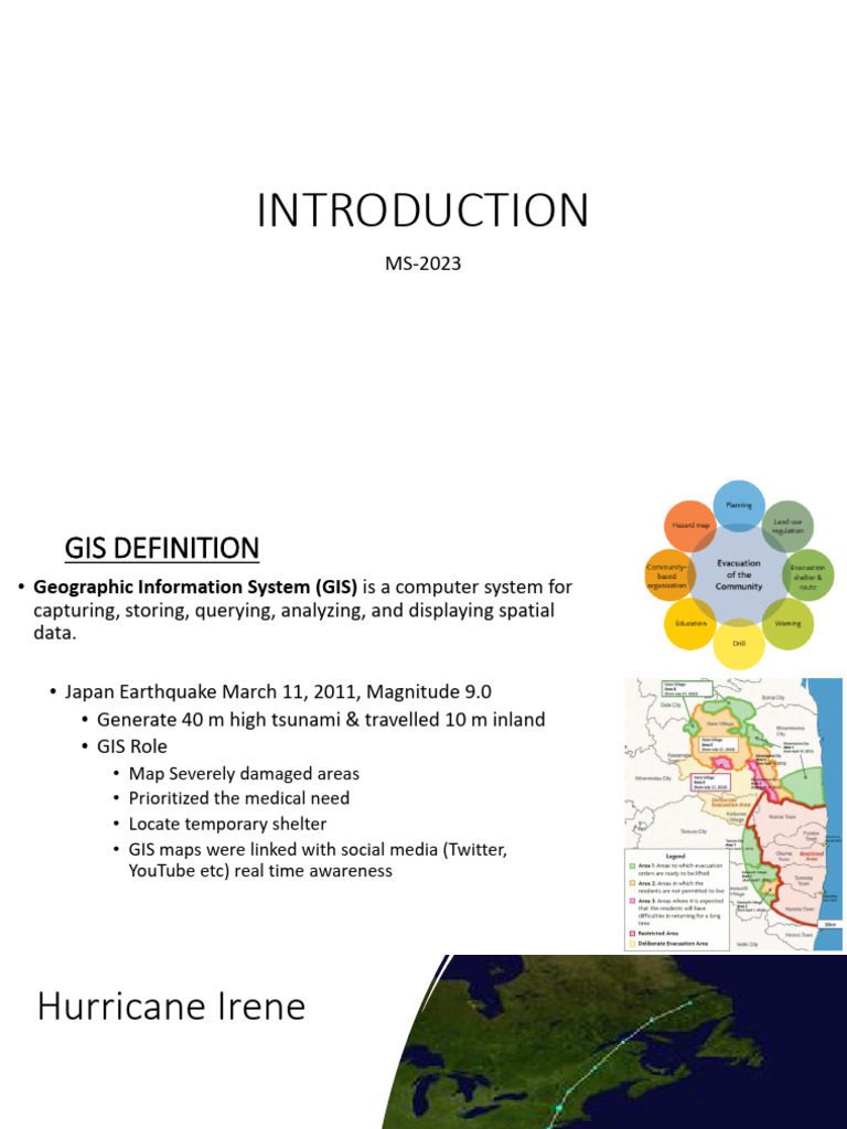 Gis 824 - Lec 2 - 2024 Introduction | PDF | Geographic Information System | Esri