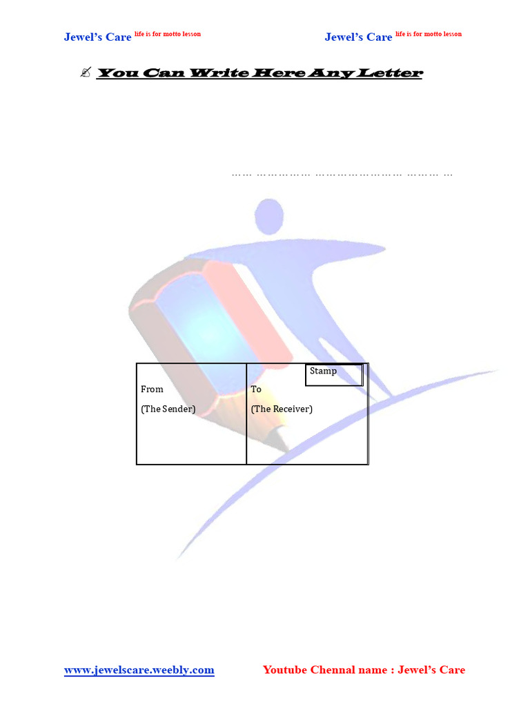 Jewels Care Letter | PDF