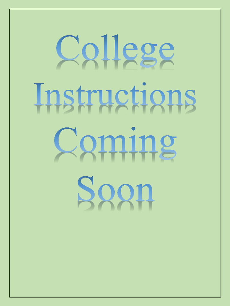 Instructions | PDF