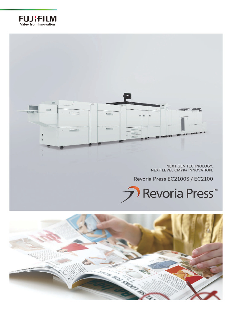 Revoria Press Ec2100s Ec2100 Brochure | PDF | Paper | Automation