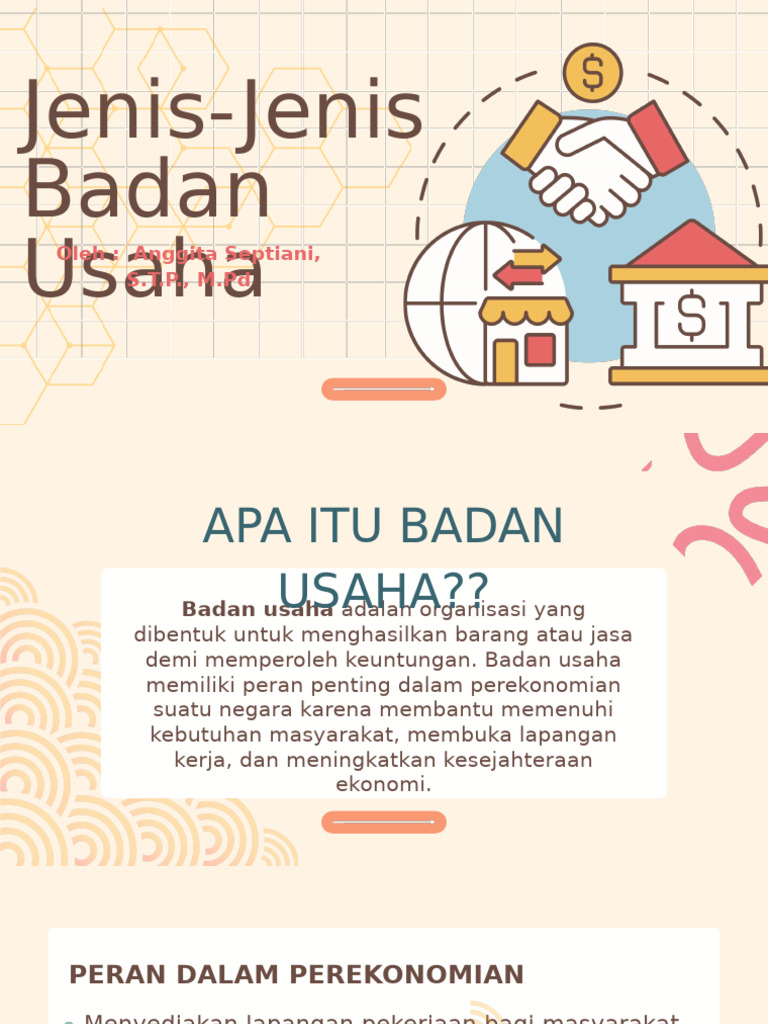 Jenis-Jenis Badan Usaha di Indonesia | PDF