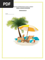 Class-3 Holiday Homework | PDF