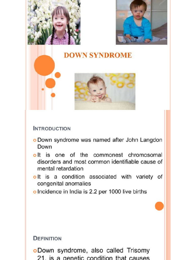 Down Syndrome | PDF