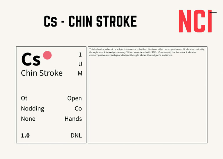 Cs - Chin Stroke | PDF