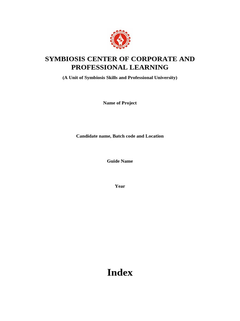 Template For Capstone Project Submission | PDF