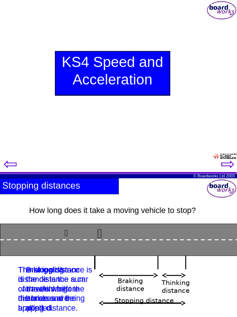 KS4 Speed and Acceleration | PDF | Speed | Acceleration