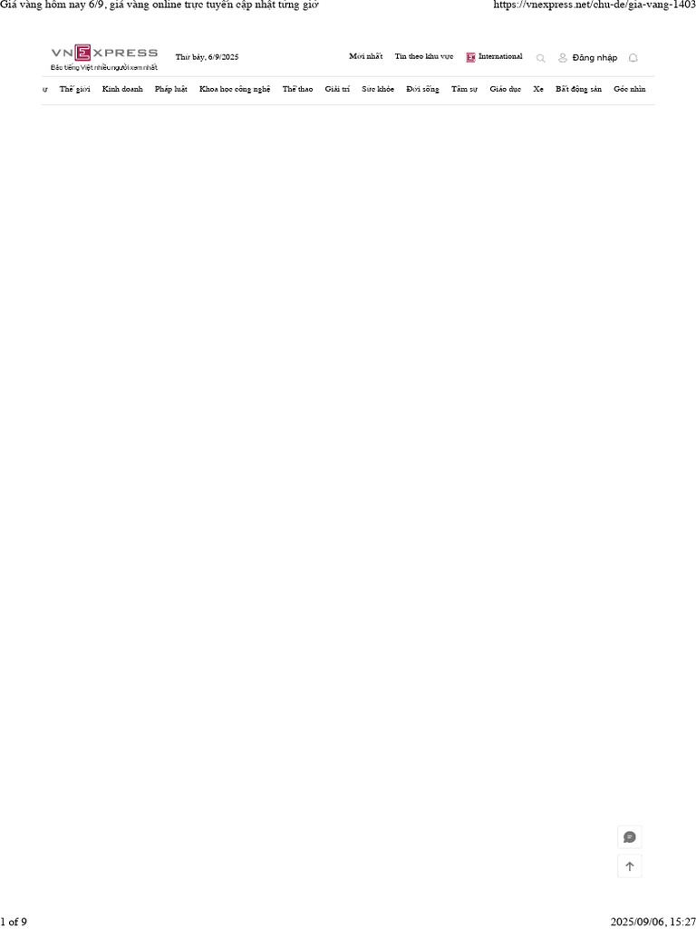 TH B Y, 6/9/2025 M Inh T International Tin Theo Khu V C: NG NH P | PDF