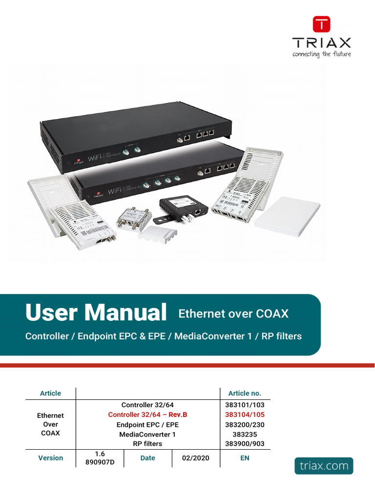 890907D 383xxx EoC UM EN A5 7 | PDF | Computer Network | Wi Fi