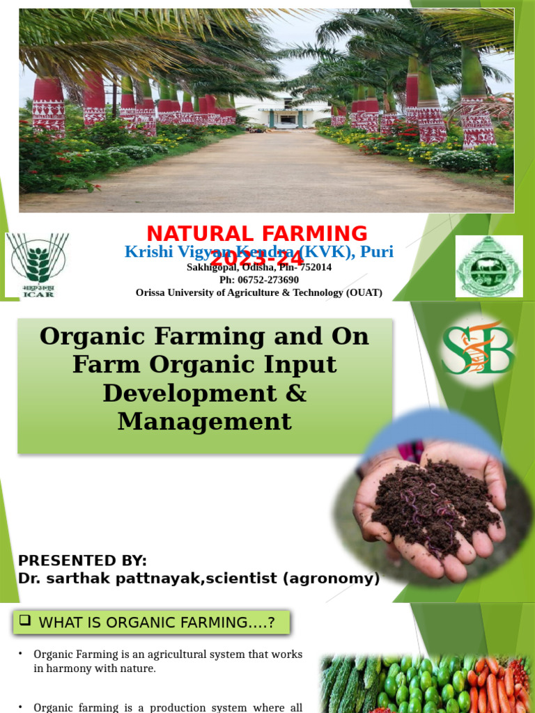 Organic Farming Techniques in India | PDF | Organic Farming | Agriculture